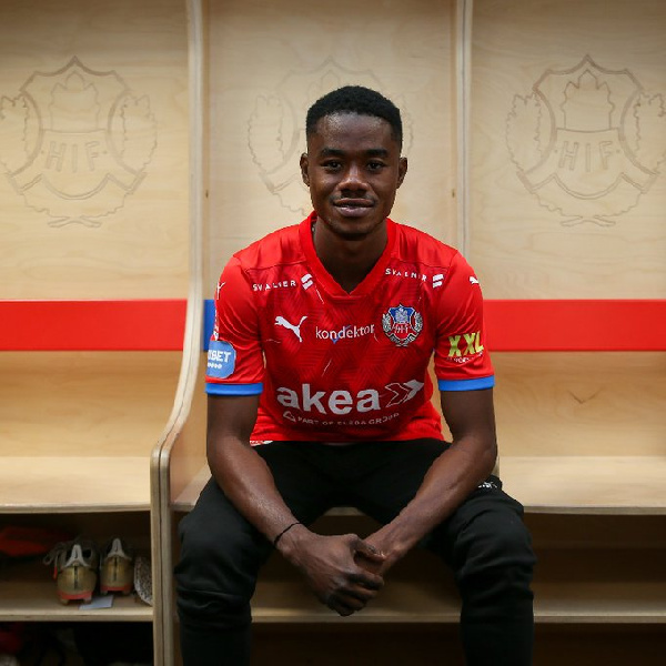 Official: Swedish side Helsingborgs IF unveil Joseph Amoako from Asante ...